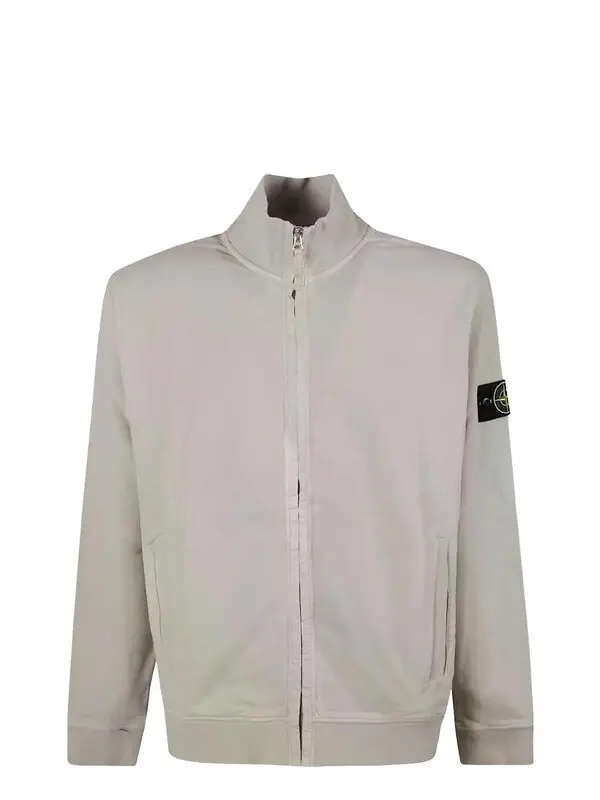 Stone Island Zip Sweatshirt - Neutrals