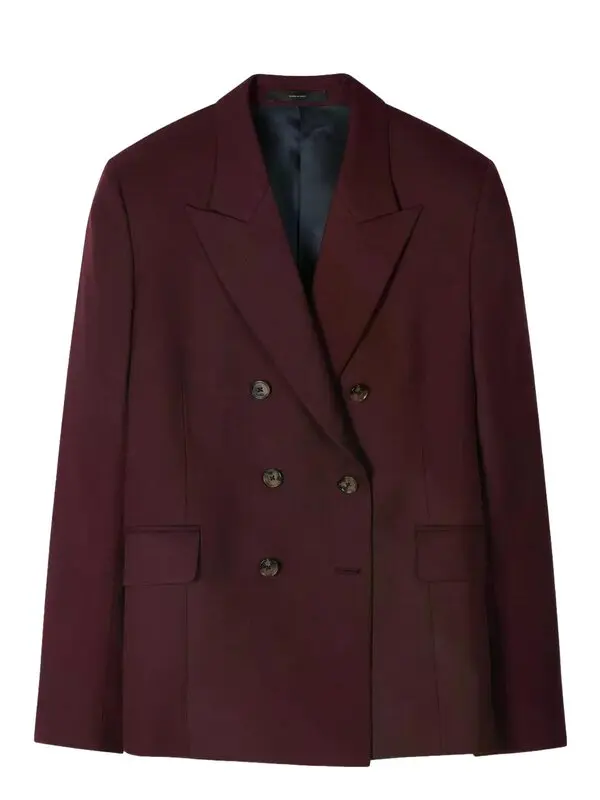 Paul Smith Double-breasted Blazer - Red