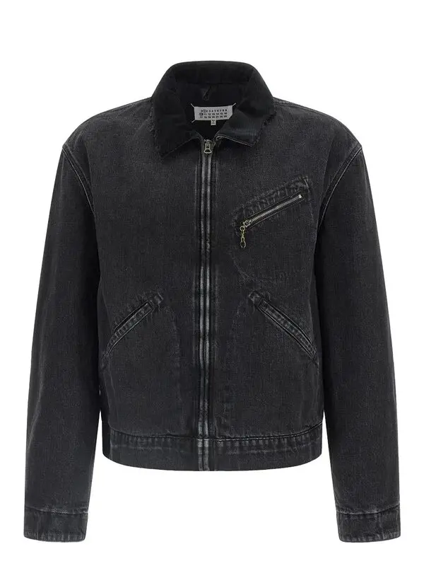 MAISON MARGIELA Japanese Denim Jacket - Black