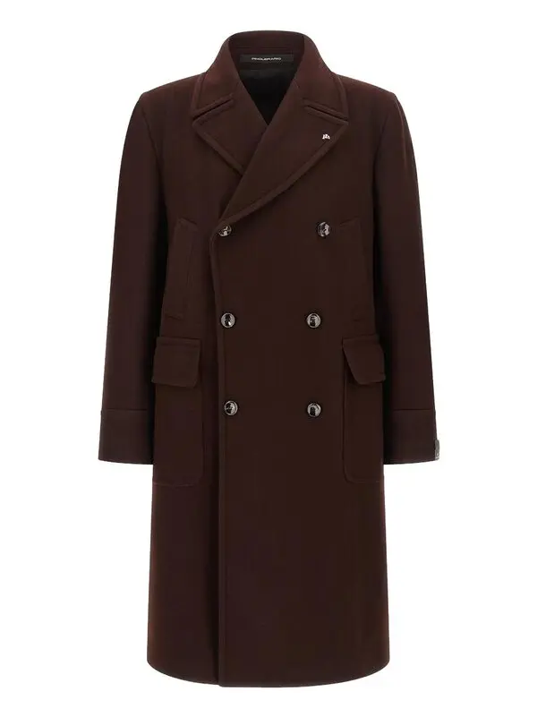 Tagliatore Sherry Mid-length Coat - Red