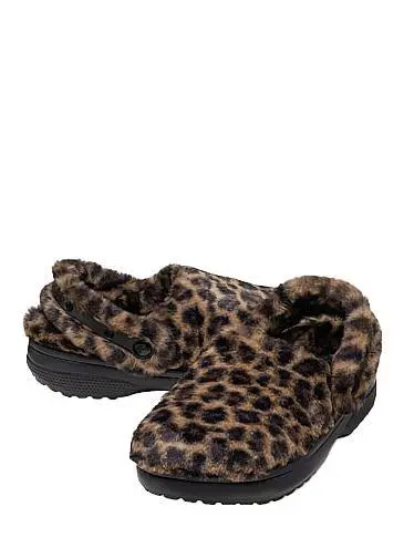 Pink Crocs Classic Animal Clogs - Print