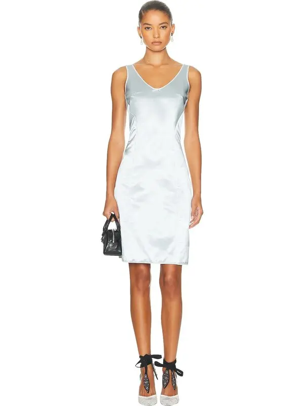 Miu Miu Sleeveless Mini Dress - Astro