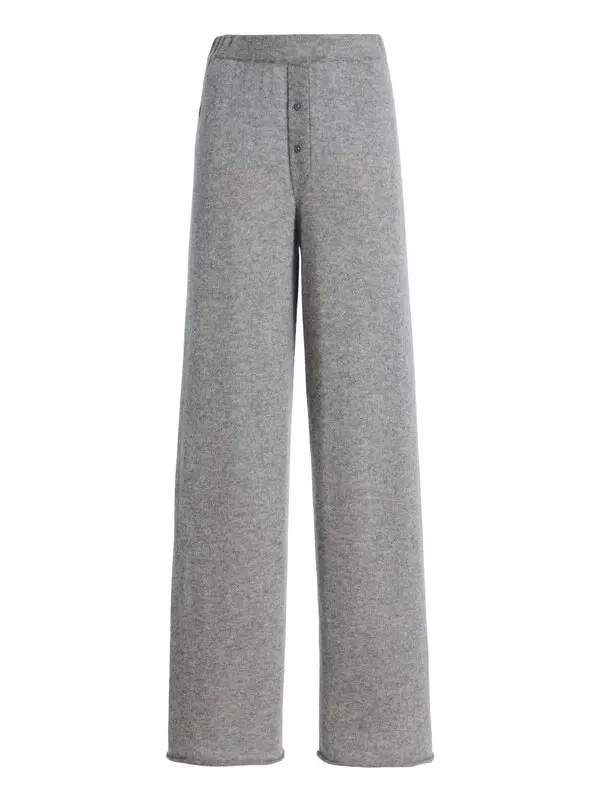 Eterne Cruz Cashmere Pants - Grey