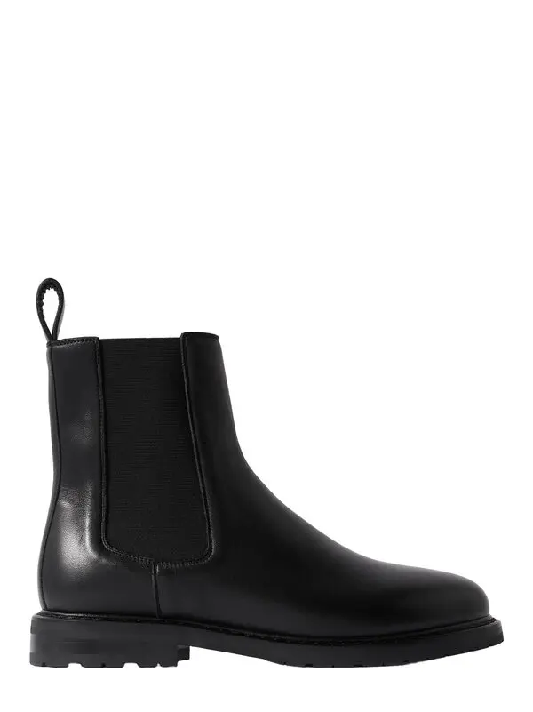 Legres 25 Leather Chelsea Boots - Black