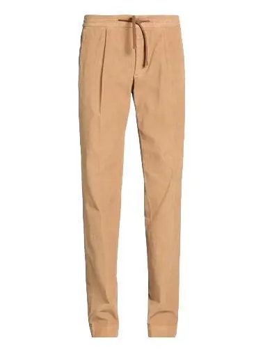 Incotex Casual Cotton-elastane Corduroy Pants - Beige