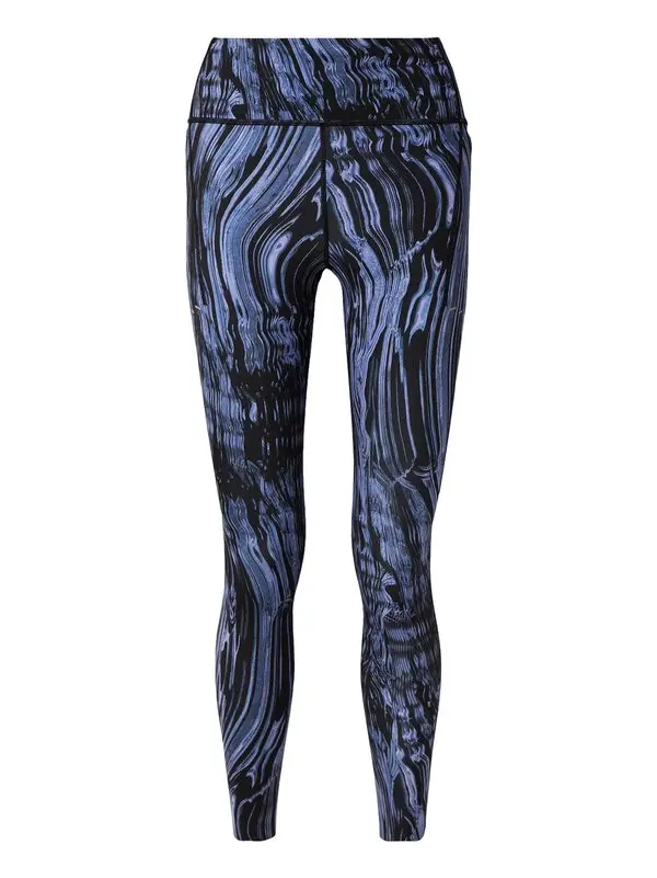 Nike Swift Printed Dri-fit Leggings - Blue