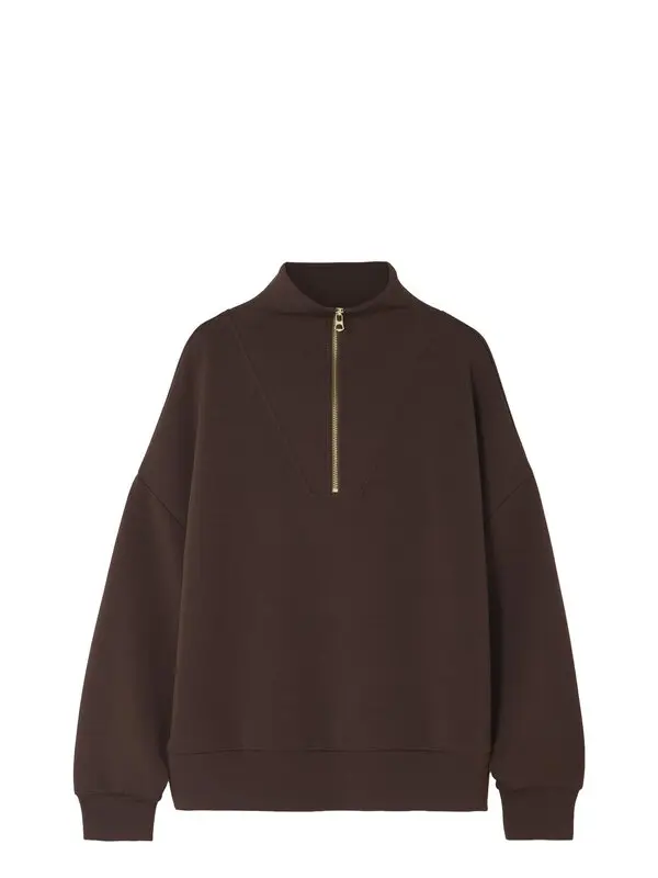 Varley Hawley Doublesoft Sweatshirt - Brown