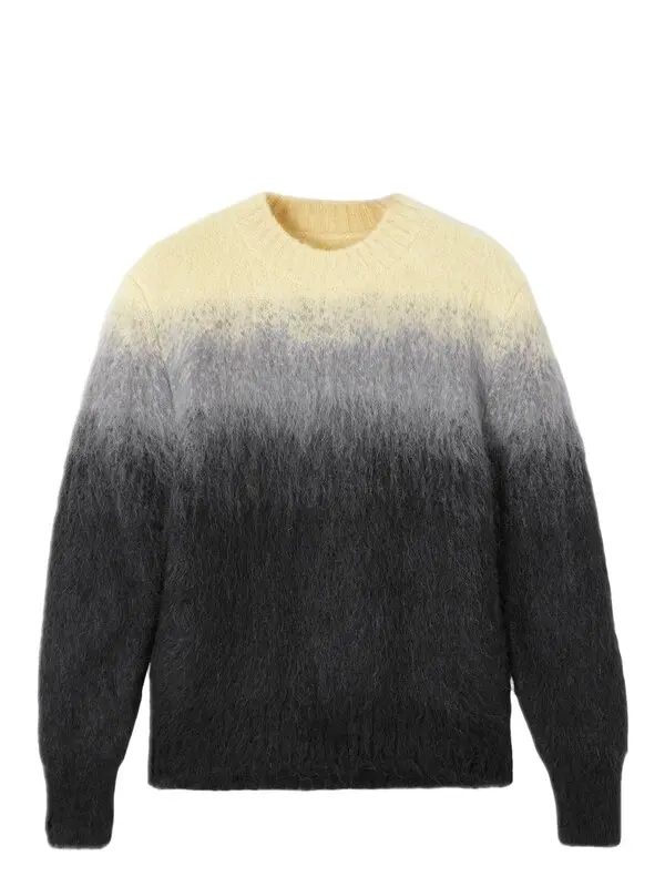 JIL SANDER Dégradé Mohair-blend Sweater - Multi