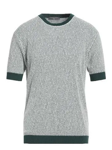 DANIELE FIESOLI Knitted Short Sleeve Sweater - Green
