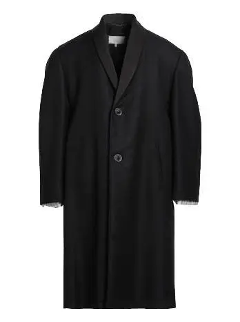 MAISON MARGIELA Overcoat & Trench Coat - Black