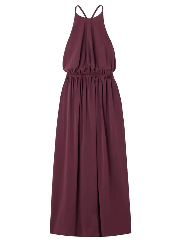ERES Ines Jersey Midi Dress - Burgundy