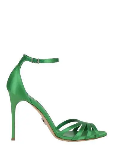 SERGIO LEVANTESI Ankle Strap Stiletto Sandals - Green