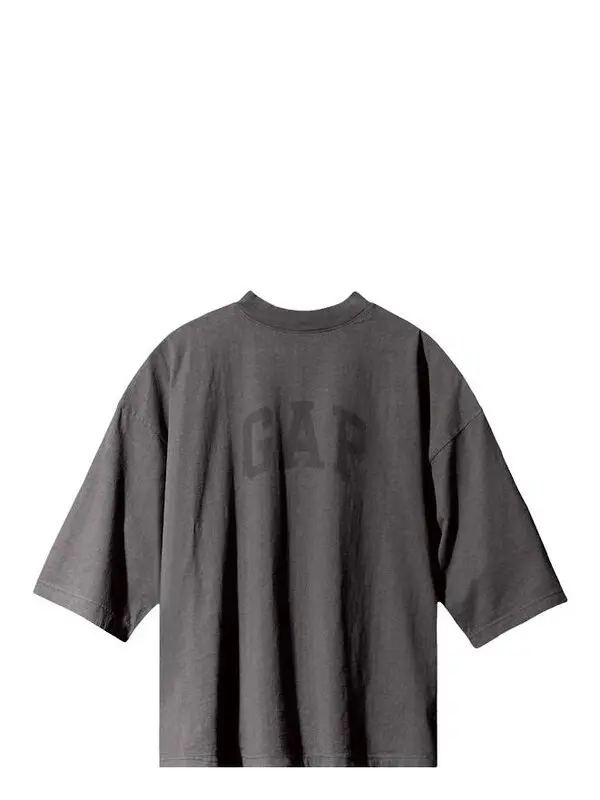 Yeezy Gap Engineered Balenciaga Dove 3/4 Sleeve Tee Shirt - Dark Grey