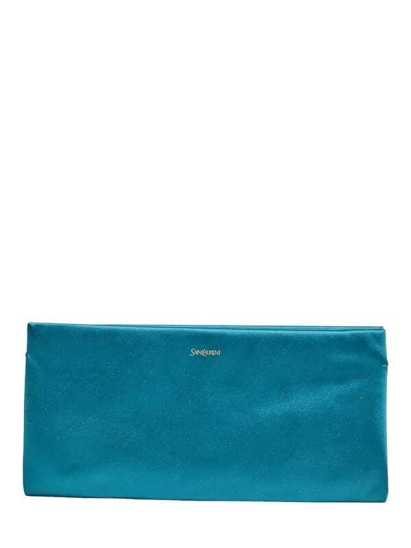 Saint Laurent Soft Clutch Bag - Blue