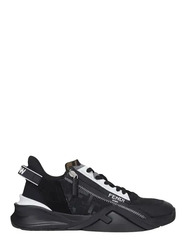 Fendi Flow Slip-on Sneakers - Black/white