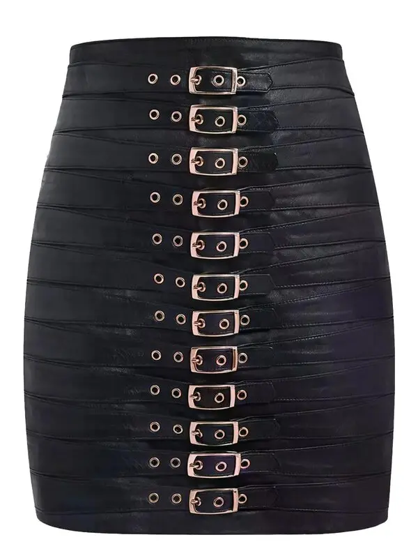 MANOKHI Dita Mini Skirt - Black