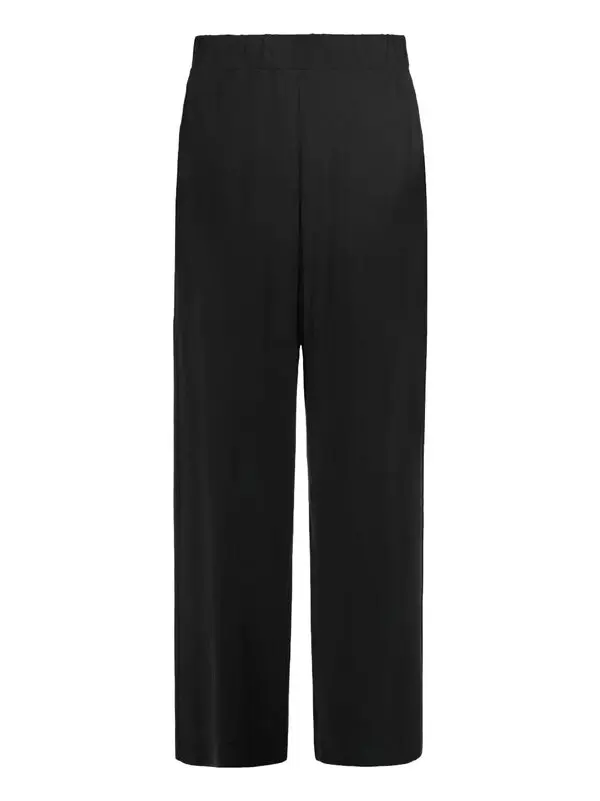 Max Mara Savio Elasticated-waist Trousers - Black