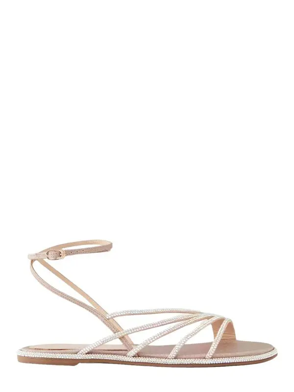 LE SILLA Scarlet Embellished Sandals - Neutrals