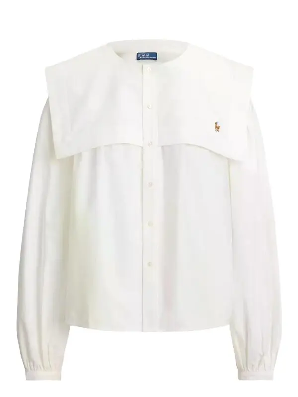 Polo Ralph Lauren Polo Pony Long-sleeve Shirt - White