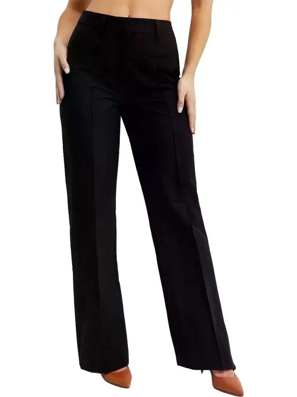 FAY Cotton Trousers - Black