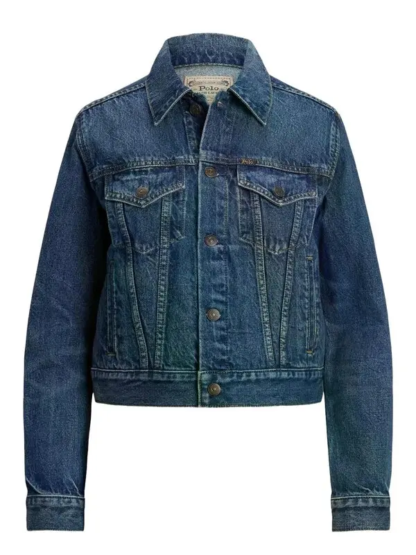 Polo Ralph Lauren Cotton-blend Denim Trucker Jacket - Blue