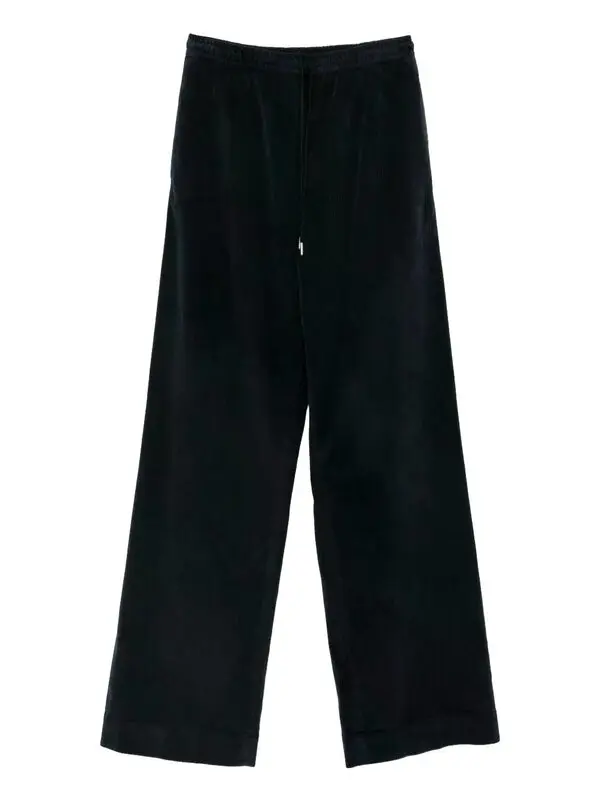 BRIGLIA 1949 Drawstring Corduroy Trousers - Blue