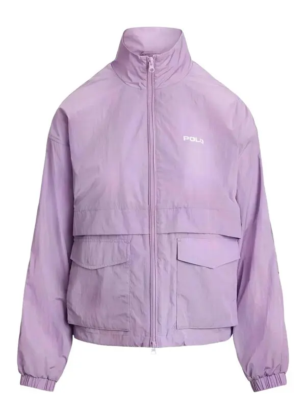 Ralph Lauren Flap-pocket Logo-print Jacket - Purple