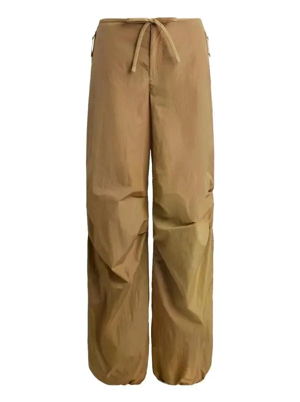 Polo Ralph Lauren Drawstring Palazzo Trousers - Brown