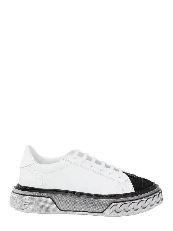 Casadei Logo-embossed Sneakers - White