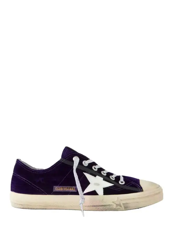 Golden Goose Star Low-top Sneakers - Purple