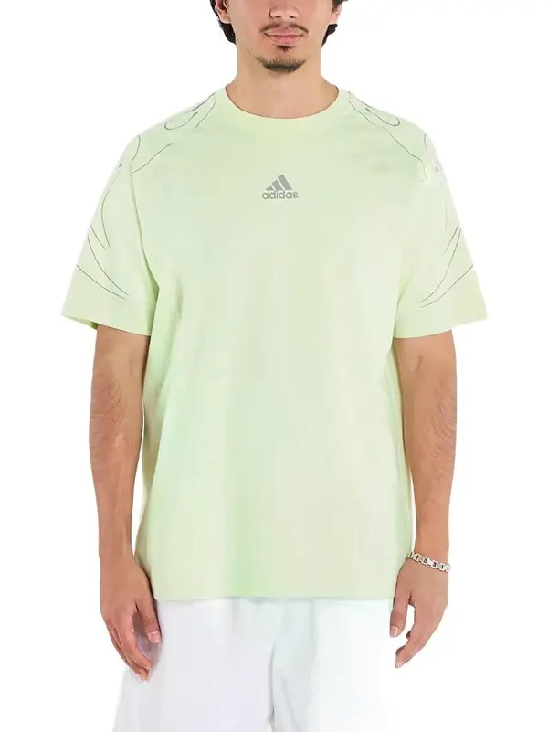 Adidas Adilenium Teamgeist Graphic-print T-shirt - Green