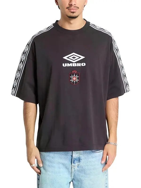 UMBRO Tape-detail T-shirt - Grey