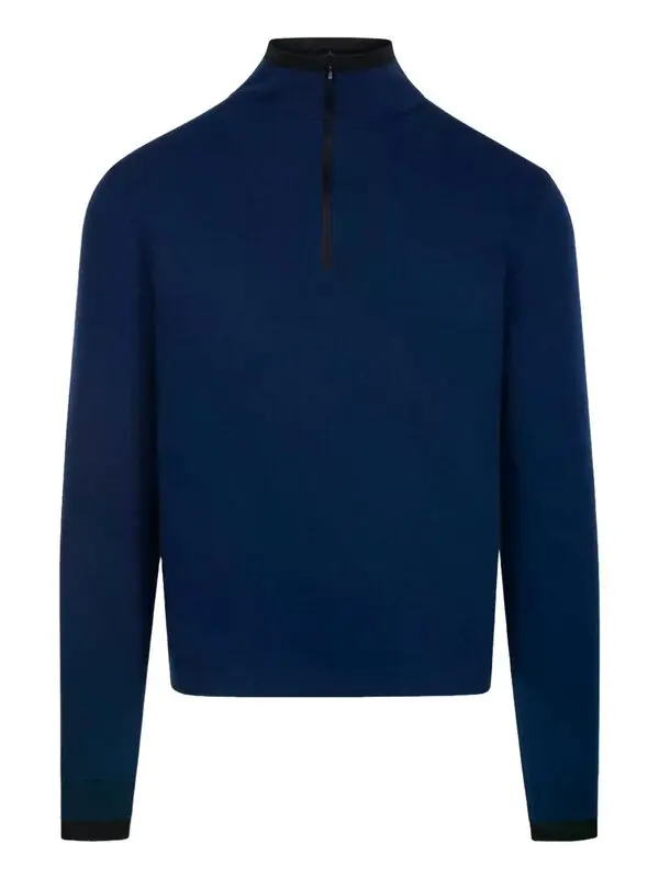 Aztech Mountain Angus Half-zip Sweater - Blue