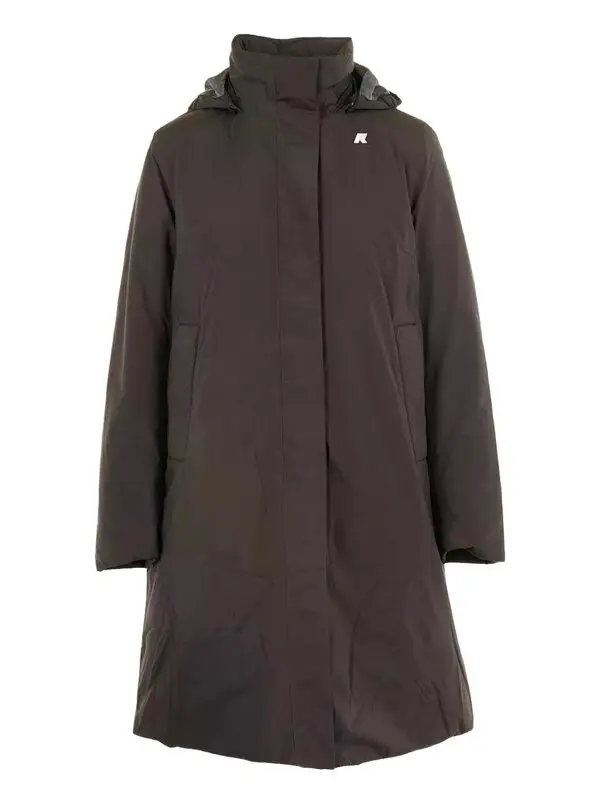 K-WAY Hooded Parka - Black