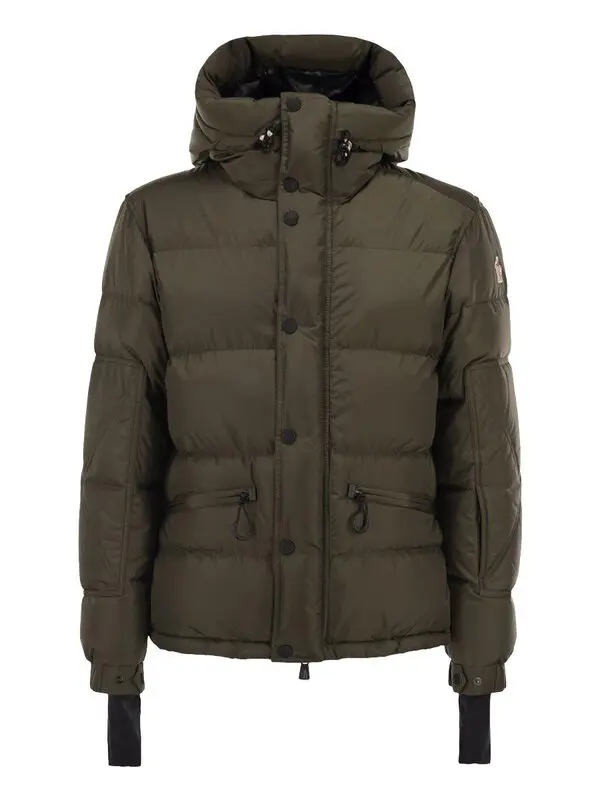 Moncler Kasanka Padded Ski Jacket With Hood - Military Green
