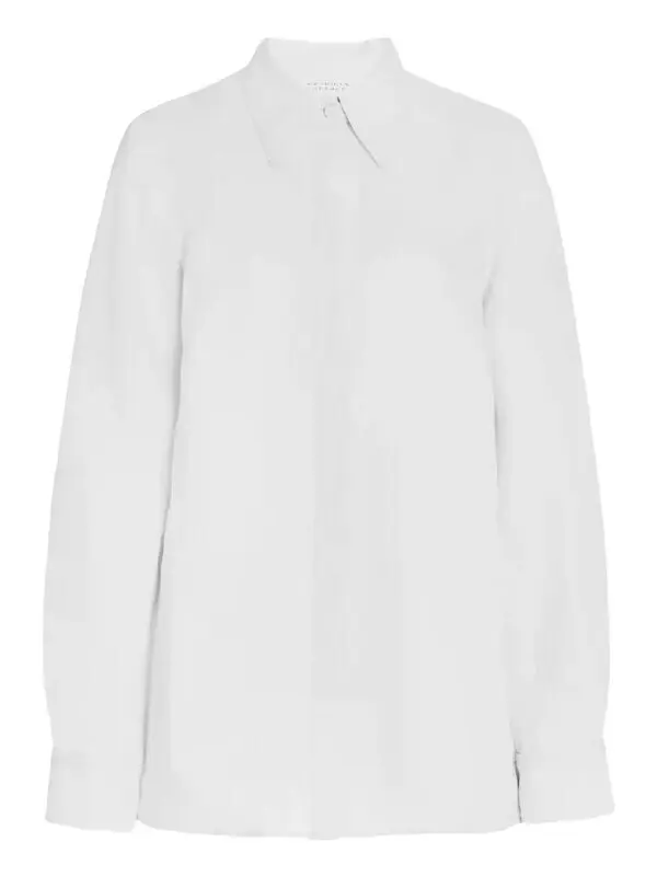 Gabriela Hearst Cruz Buttoned Shirt - White