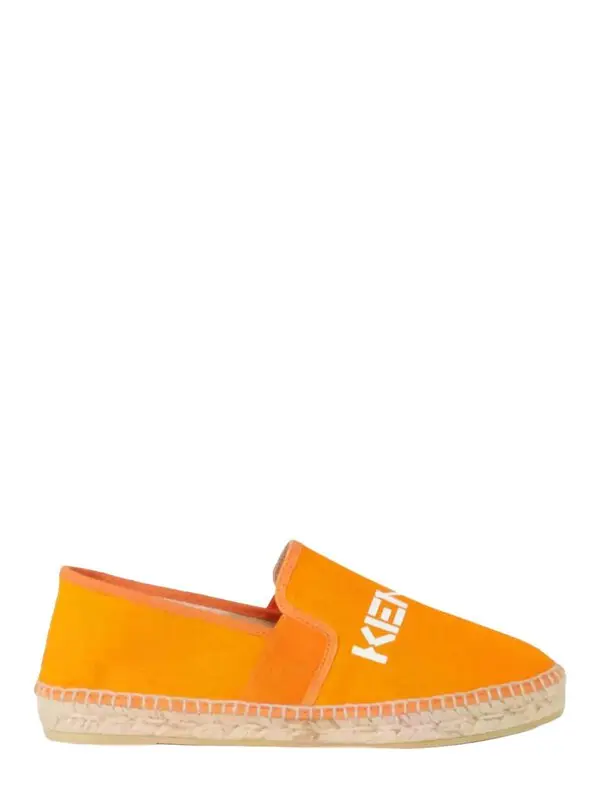 Kenzo Logo Espadrilles - Orange