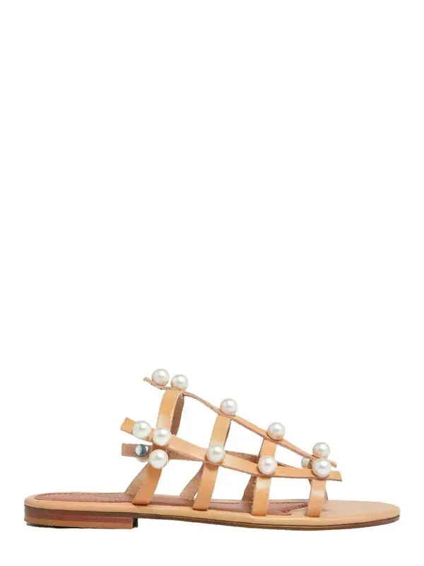 Elina Linardaki Dune Strappy Sandals - Neutrals