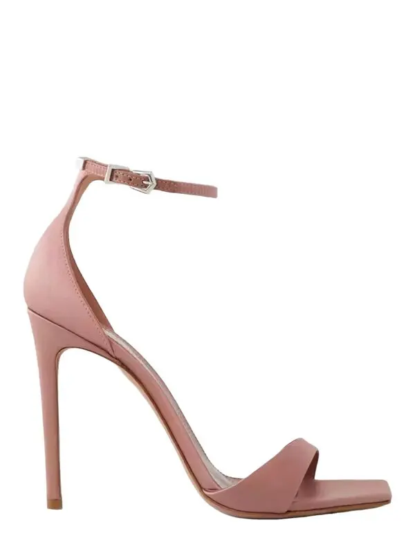 Paris Texas 105mm Square-toe Sandals - Pink