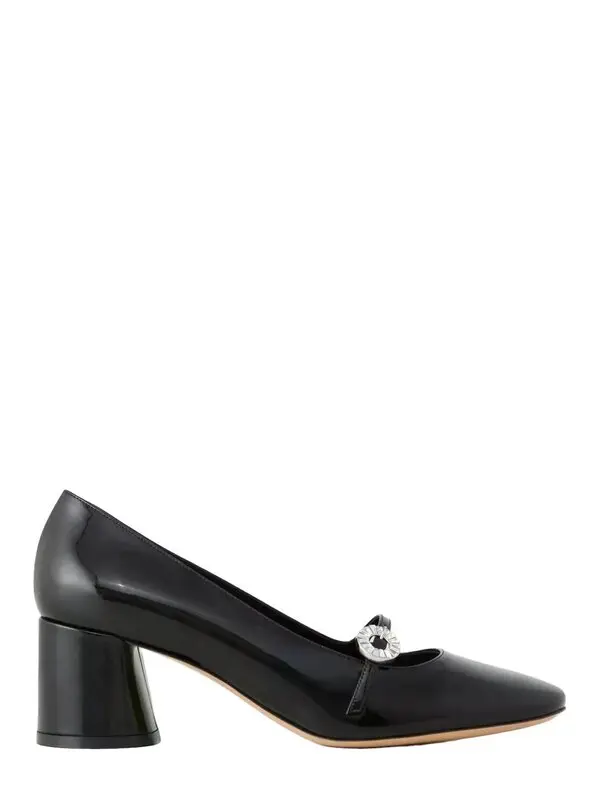 Casadei 50mm Cleo Crystal-detail Pumps - Black
