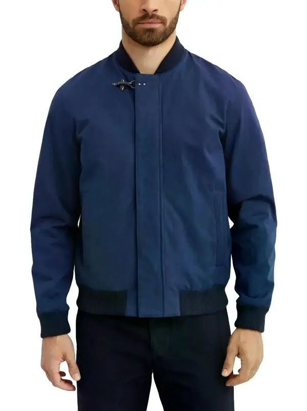 FAY Long-sleeve Bomber Jacket - Blue