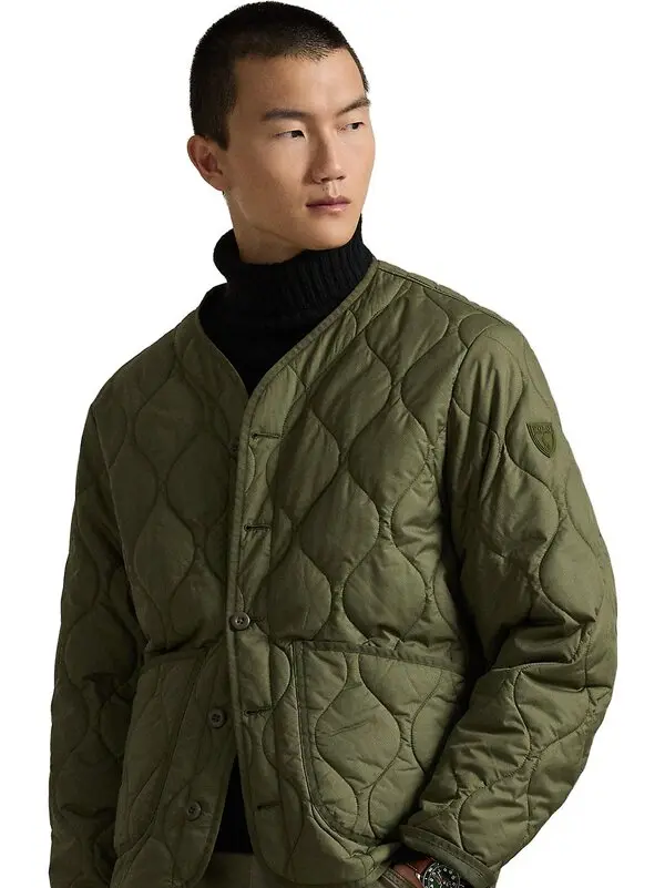 Ralph Lauren The Ghent Quilted Jacket - New Olive