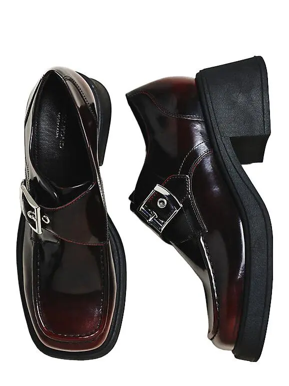 VAGABOND SHOEMAKERS Dorah Square-toe Loafers - Wine
