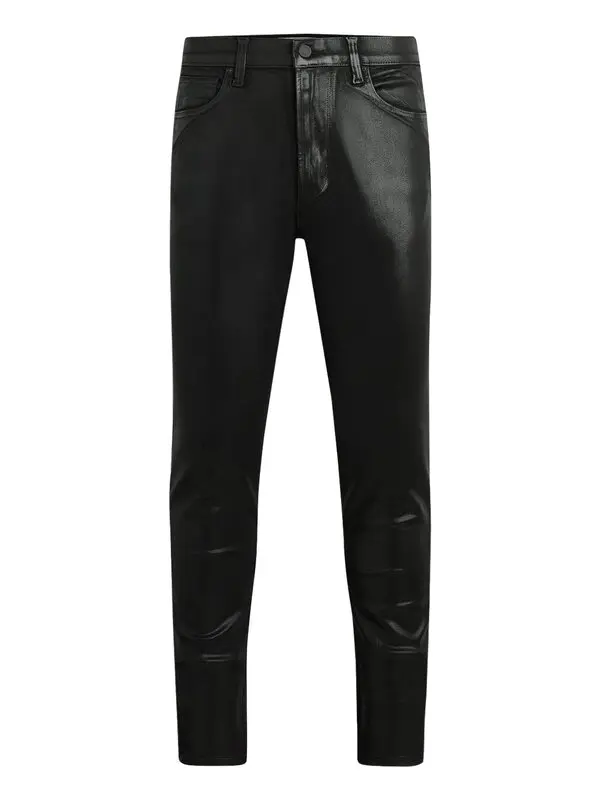 Hudson Jeans Zack Skinny Jeans - Jet Black Wax