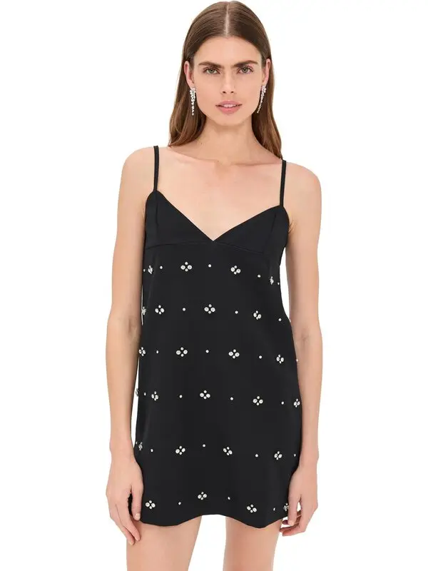 4TH & RECKLESS Beatrix Embellished Mini Dress - Black