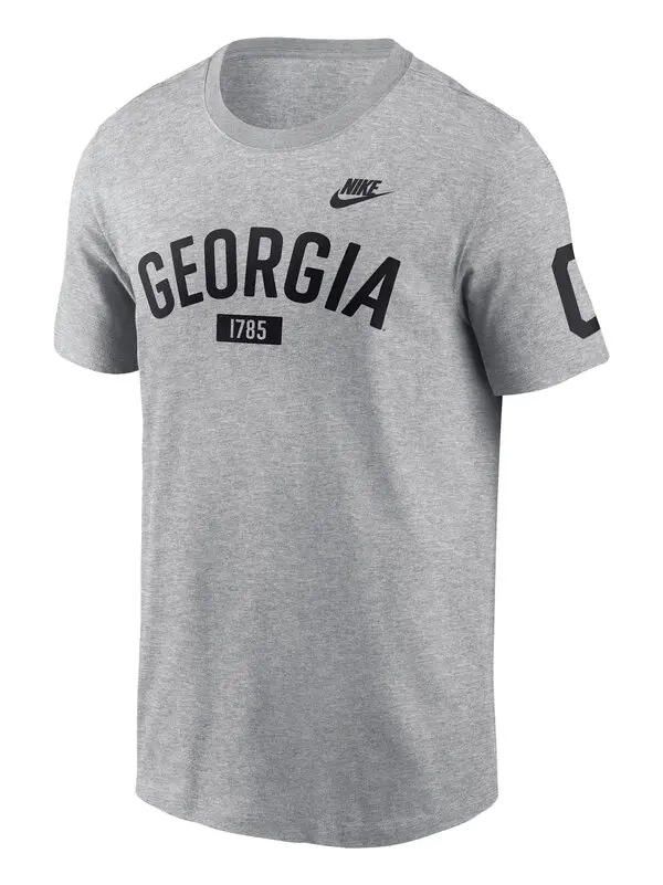 Nike Georgia Legacy Arch 2-hit College T-shirt - Grey