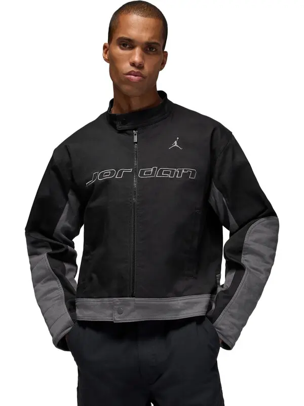 JORDAN Brooklyn Motorsport Jacket - Black