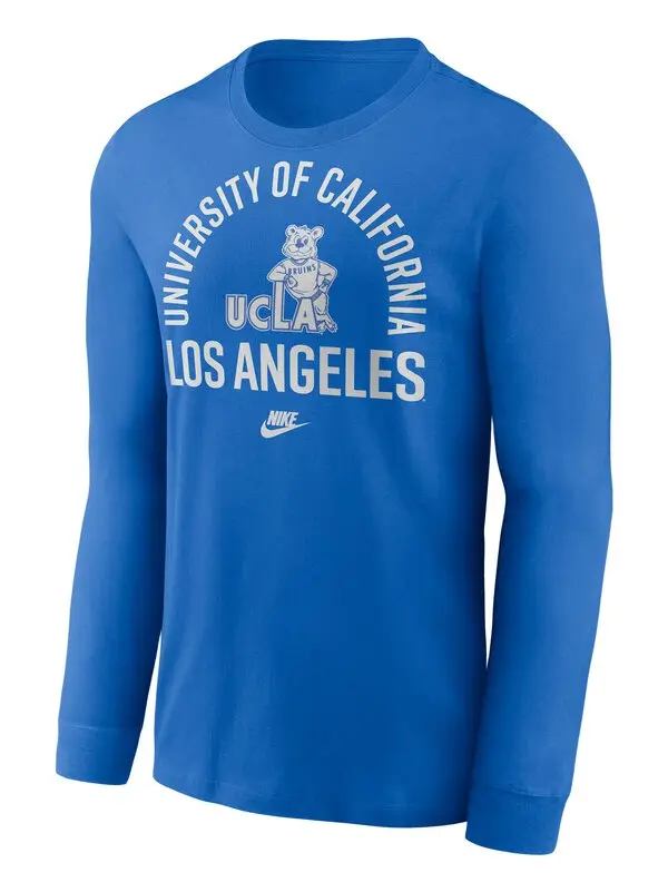 Nike Ucla Legacy Arched Logo College Long-sleeve T-shirt - Blue