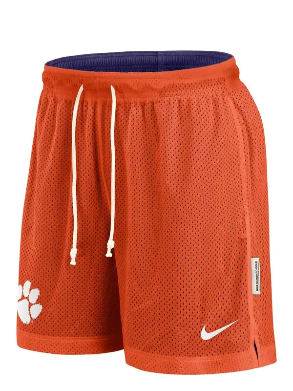 Nike Clemson Reversible Dri-fit College Shorts - Orange
