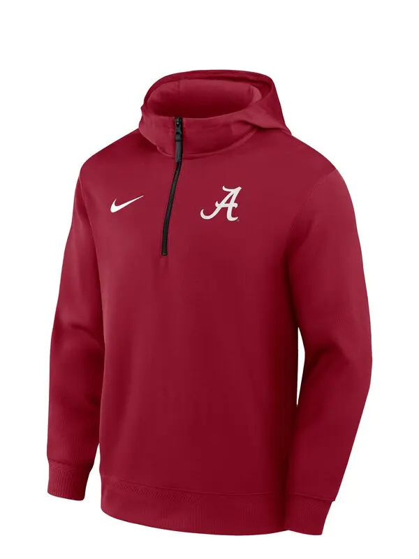 Nike College 1/4-zip Hoodie - Red